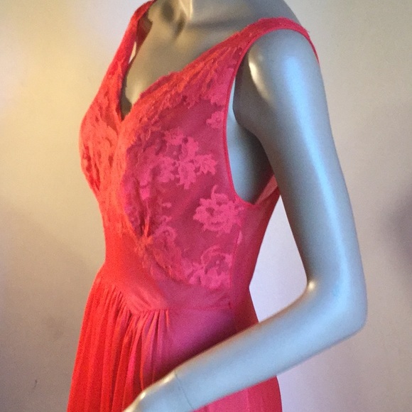 Intimates & Sleepwear | Nglige Ravishing Red Vintage Beautiful | Poshmark